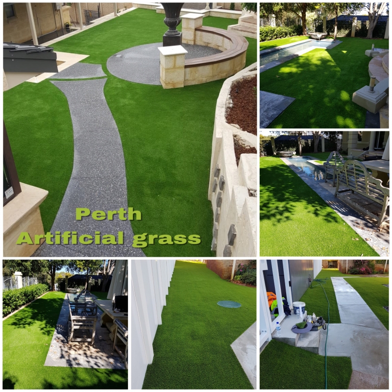 Private Courtyard Turf Installation in Shenton Park