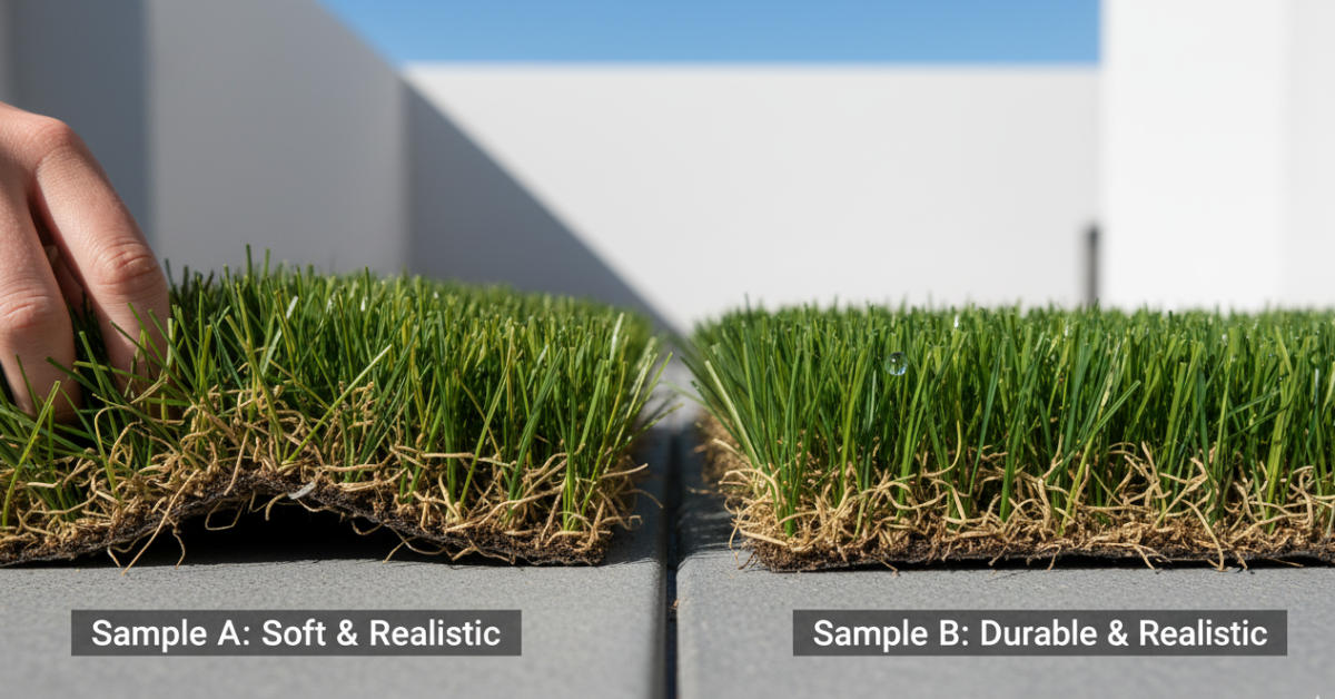 Mary vs Buffalo vs Ultimate Green | Perth Synthetic Turf Comparison